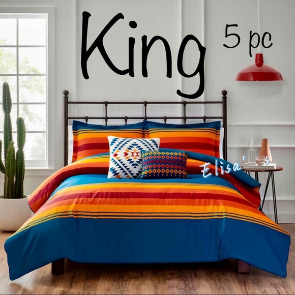 Pendleton | Other | Newpendleton Grand Canyon King 5 Pc Comforter Set ...